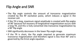 MRI IMAGE QUALITY and Factors affecting it by T.R.B. | PPTX