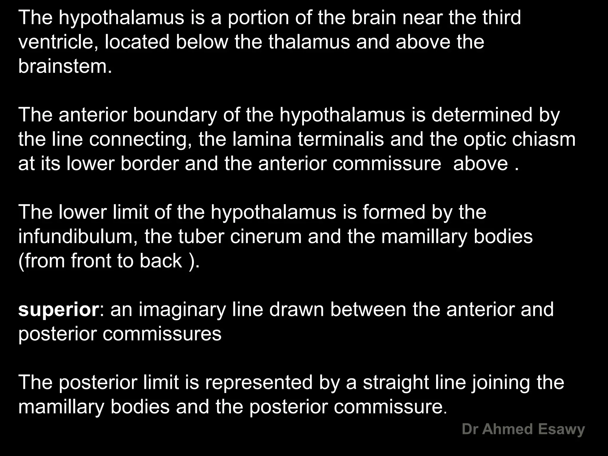 MRI imaging hypothalamus Dr Ahmed Esawy | PDF