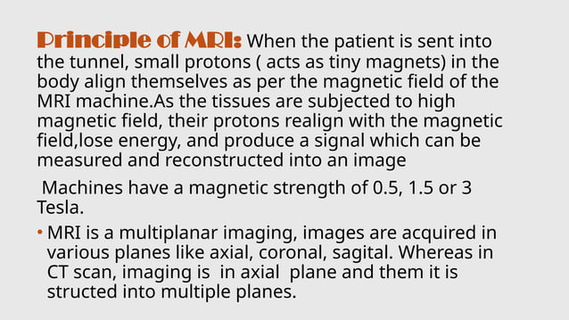 mri in ent final for learning purpose.pptx | Medical Tests | Medical Health