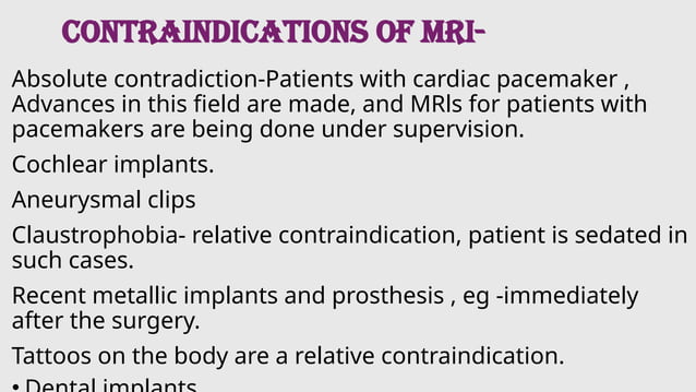 mri in ent final for learning purpose.pptx | Medical Tests | Medical Health
