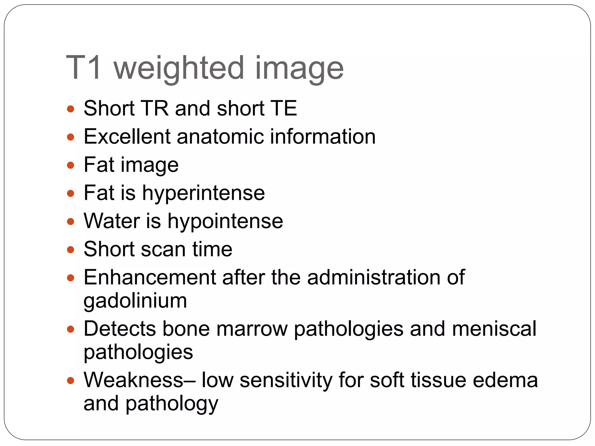 MRI in orthopaedics | PPTX