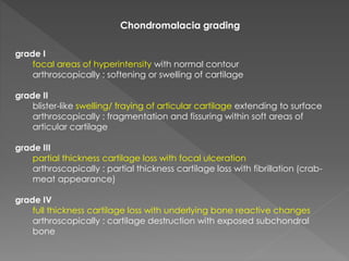 Mri knee trauma | PPTX