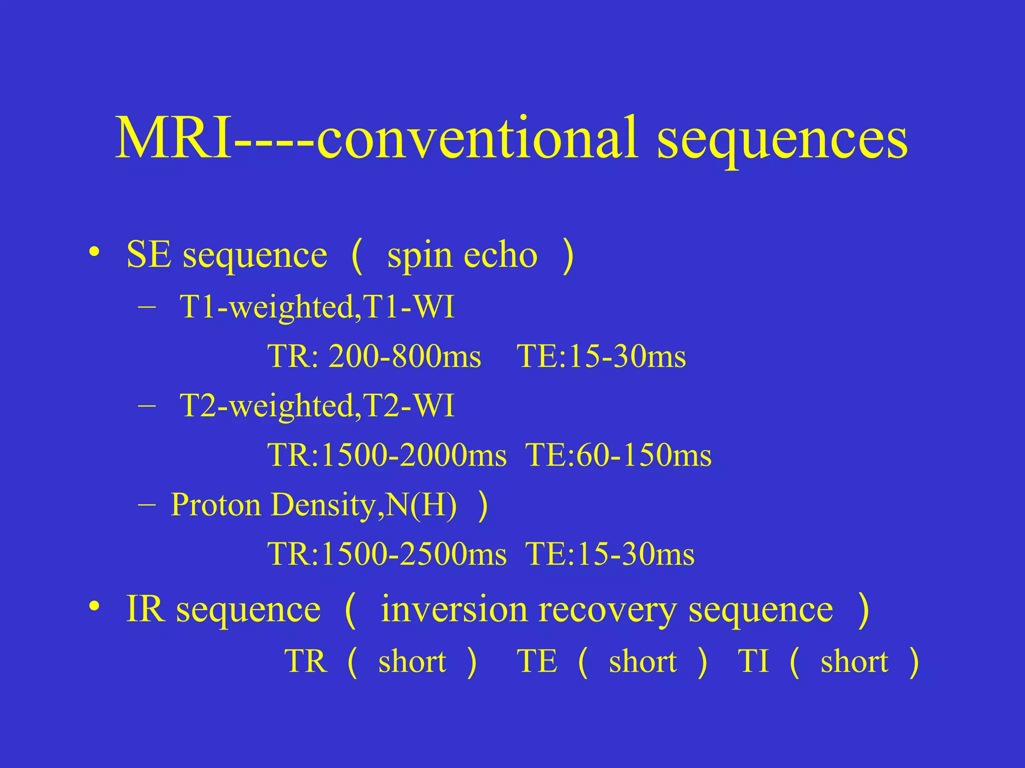 Mr imaging of brain | PPT