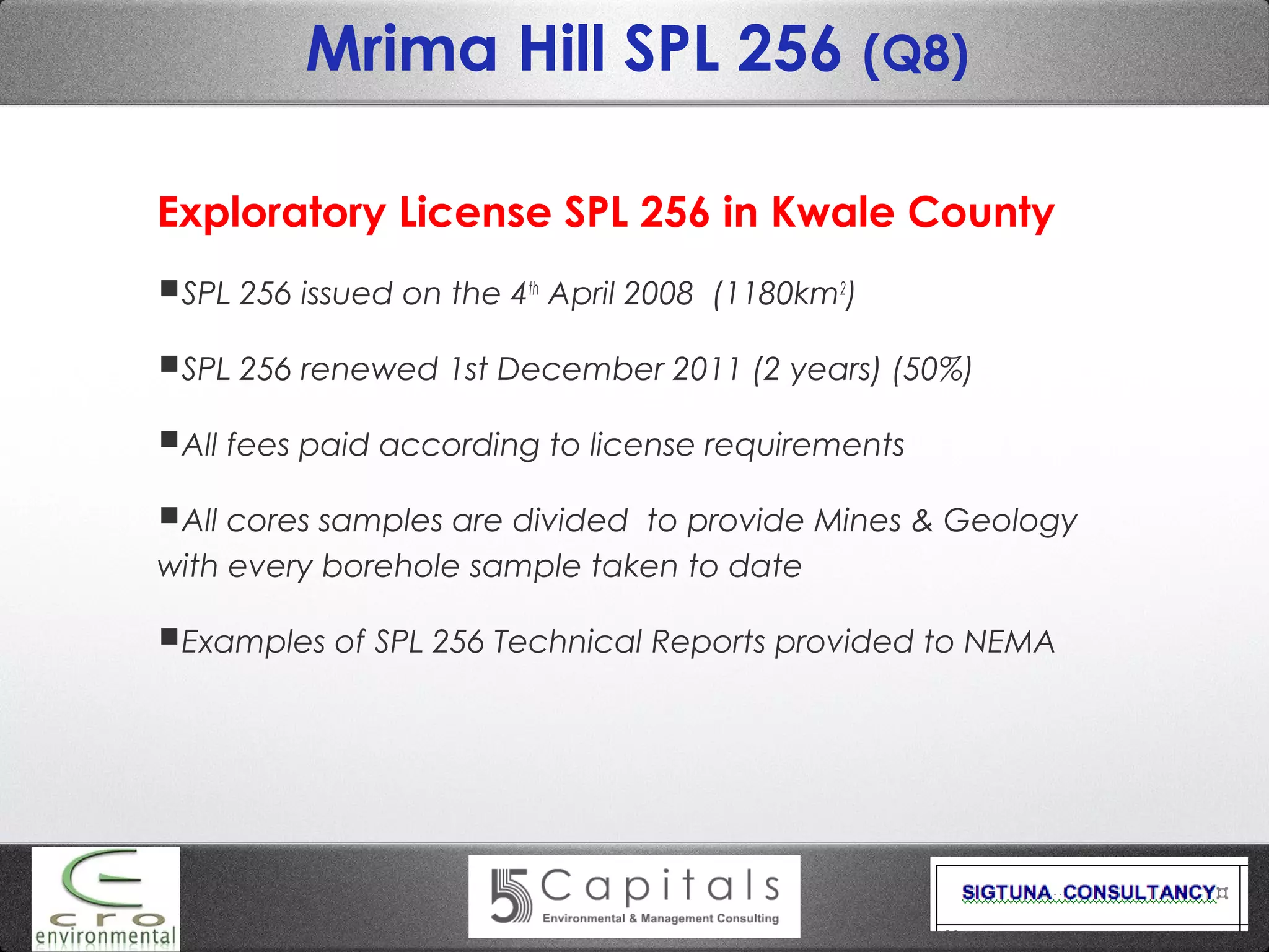 Mrima hill presentation 241012 final | PPT