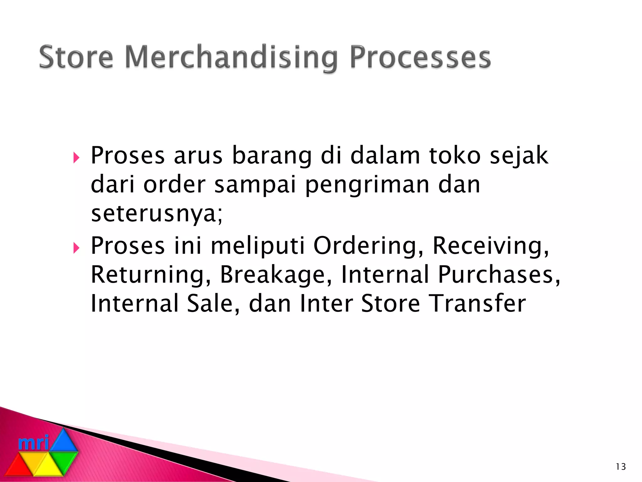 Mri mentoring module, 0105a penanganan barang basic | PDF