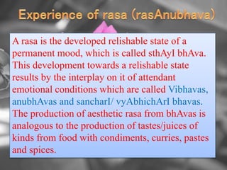 rasa theory__(mrinal) | PPTX | Hinduism | Religion & Spirituality
