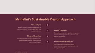 MrinaliniGhadiok indian journalist architect | PPTX