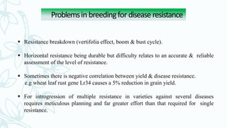 Conventional and Modern Breeding for Disease Resistant Program in Plant ...