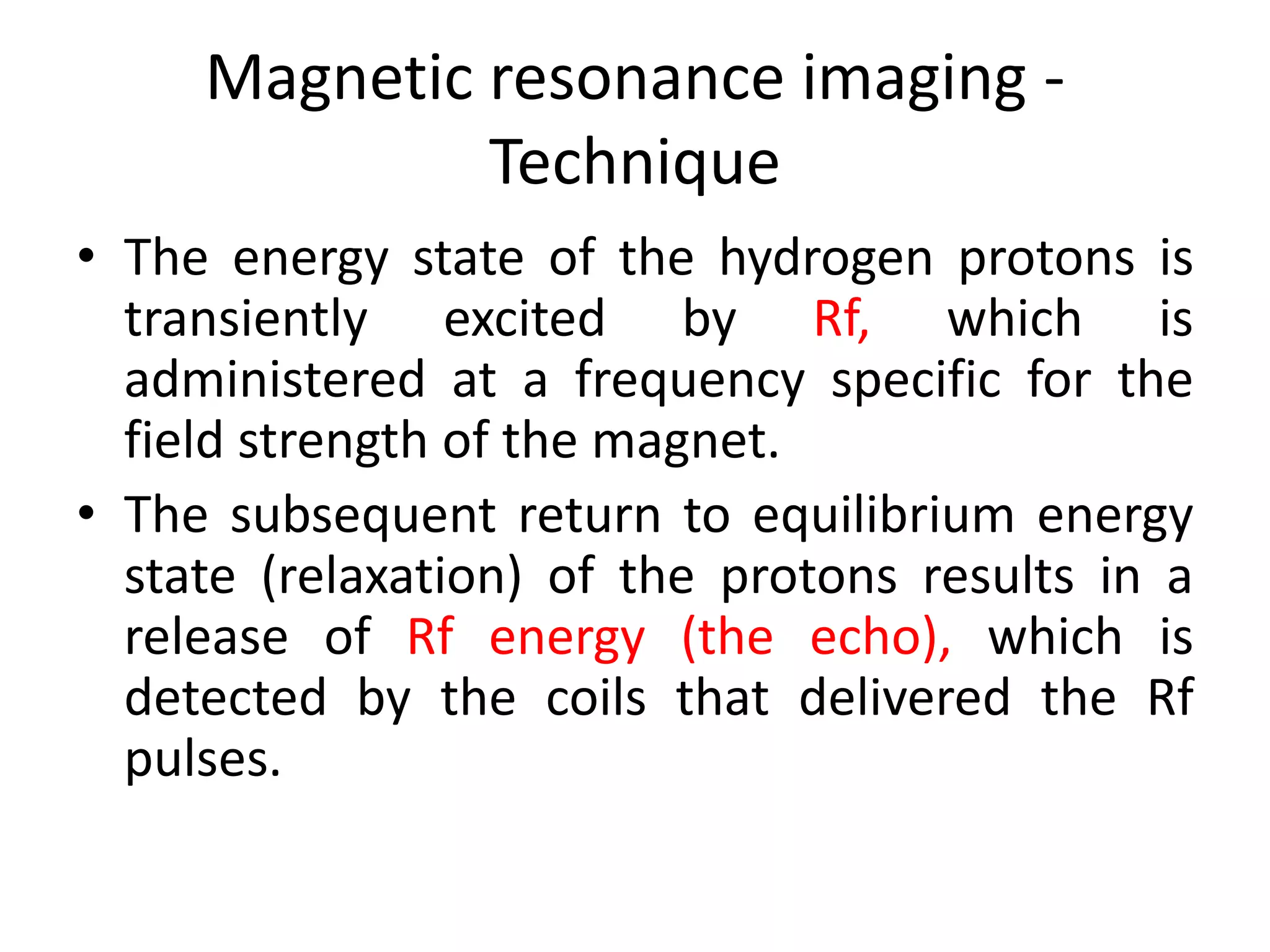 MRI of Brain: Basics | PPTX