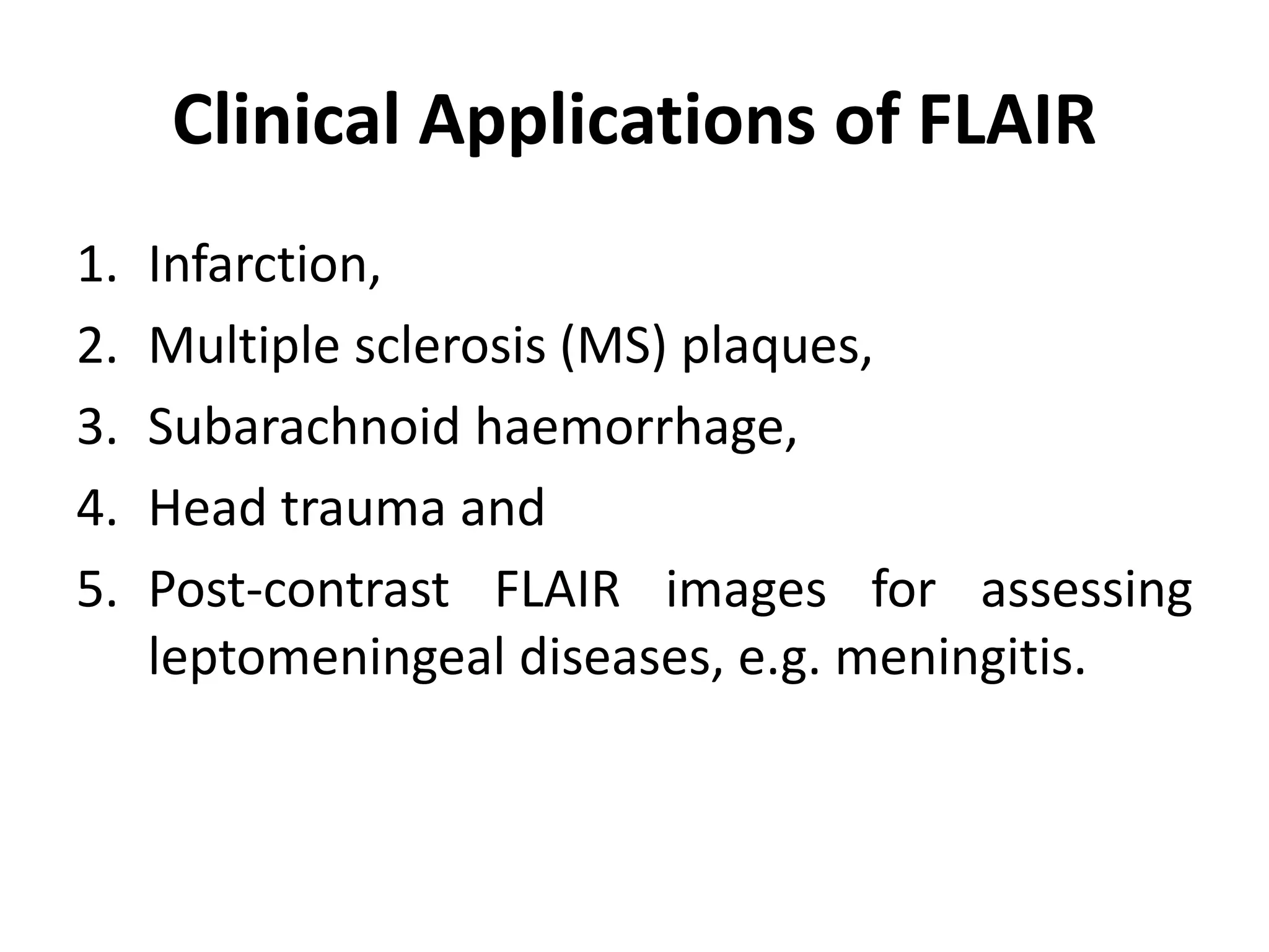 MRI of Brain: Basics | PPTX