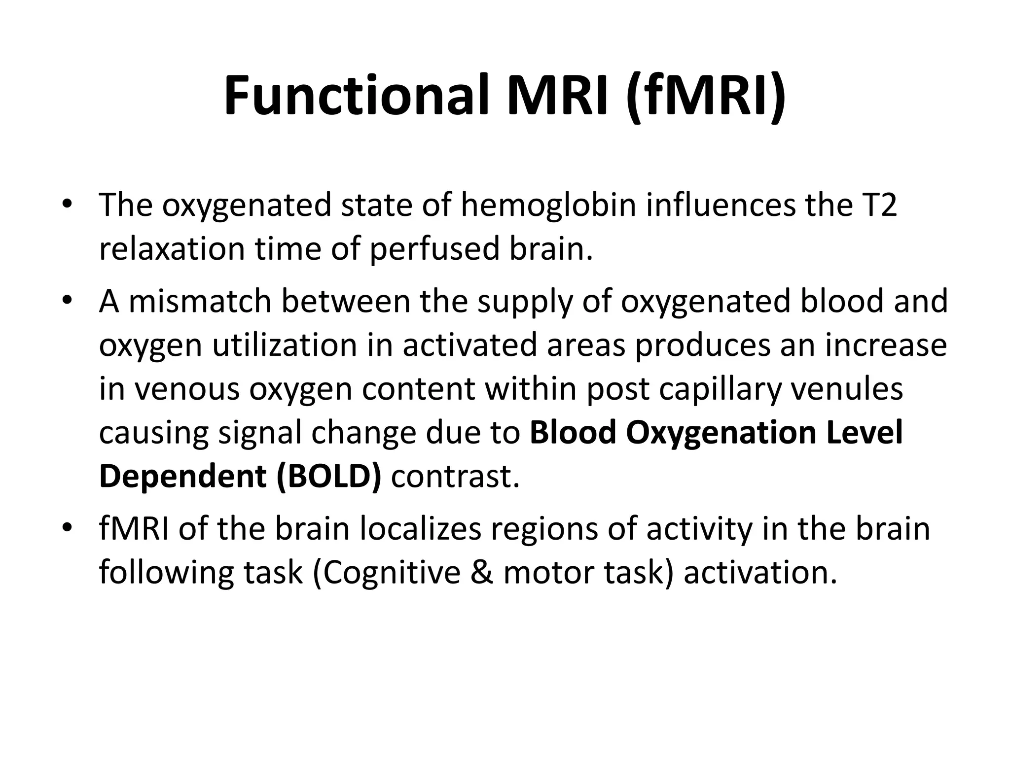 MRI of Brain: Basics | PPTX