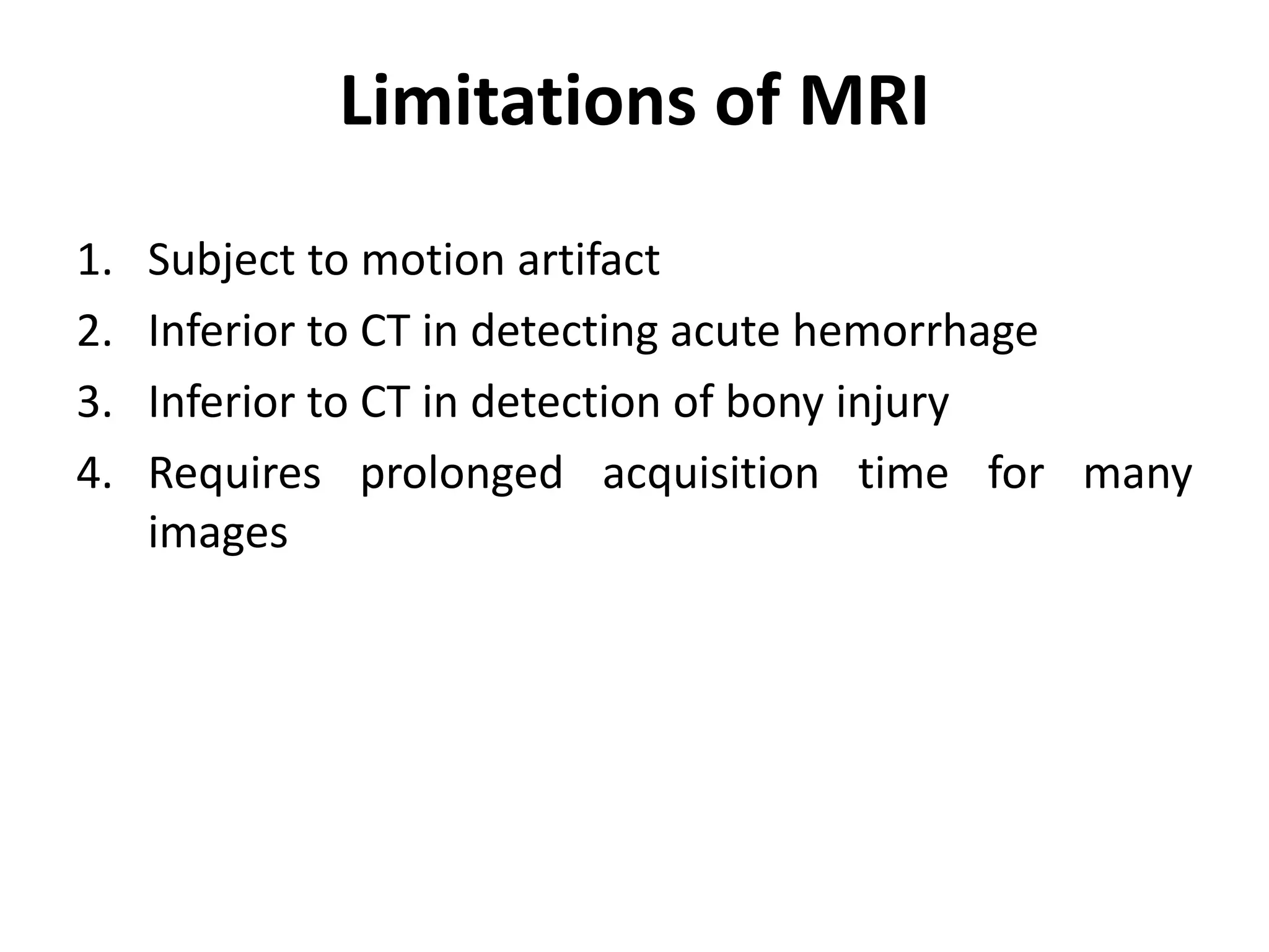 MRI of Brain: Basics | PPTX