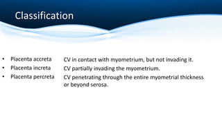 Mri of placenta accreta spectrum | PPTX