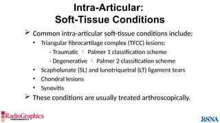 MRI of the Wrist Algorithmic Approach for Evaluating Wrist Pain.pptx
