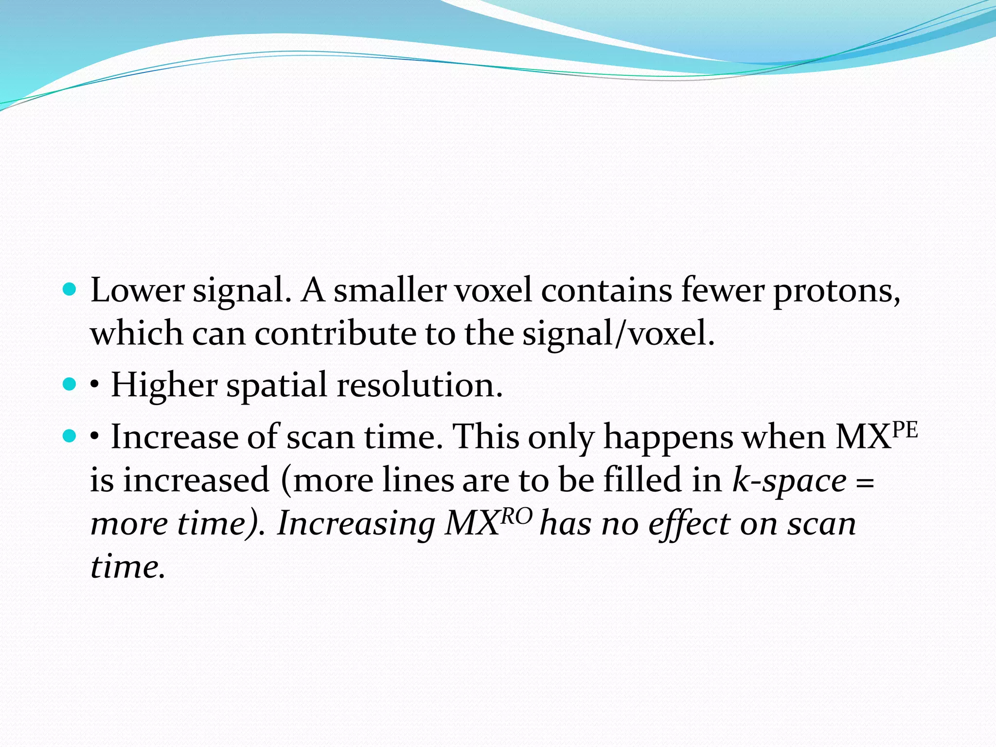 MRI Parameters for Imaging | PPTX