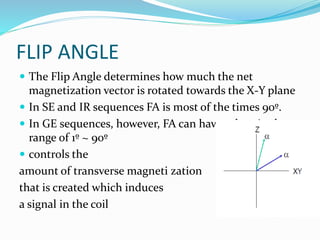 MRI Parameters for Imaging | PPTX