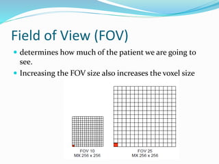MRI Parameters for Imaging | PPTX