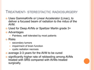 Mri patho avm | PPTX | Brain and Nervous System Disorders | Diseases ...