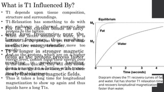 MRI PHYSICS Basics and Principle with T1 T2 PD imaging, | PPTX