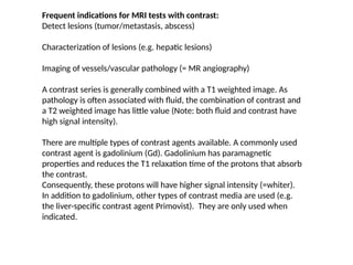 MRI physics WITH GOOD EXPLAINATION .pptx