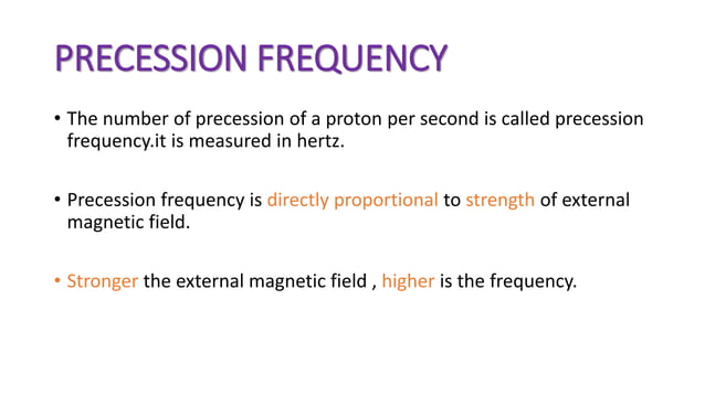Basics of MRI Physics | PPTX | Chemistry | Science
