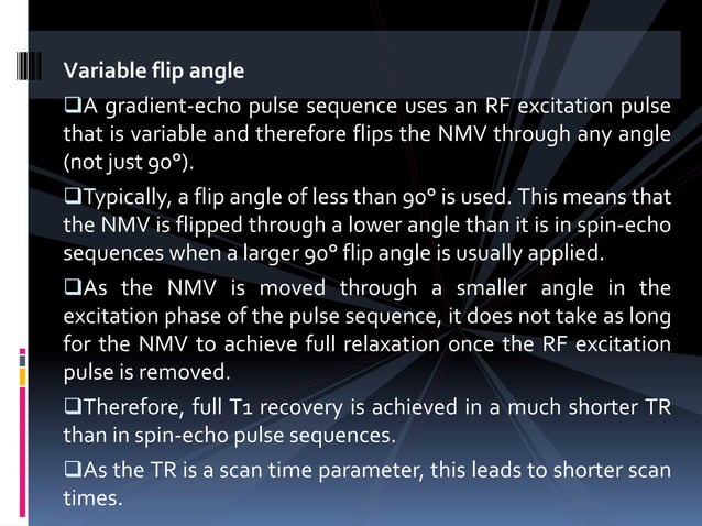 MRI PULSE SEQUENCE.pptx | Blood Disorders | Diseases and Conditions
