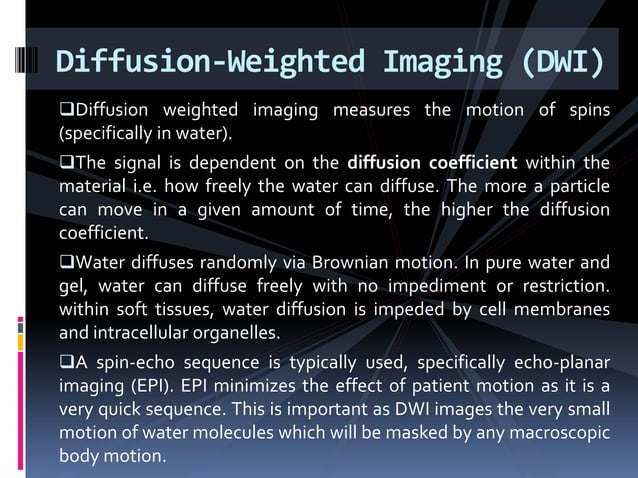 MRI PULSE SEQUENCE.pptx | Blood Disorders | Diseases and Conditions