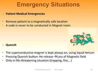 Mri safety | PPTX