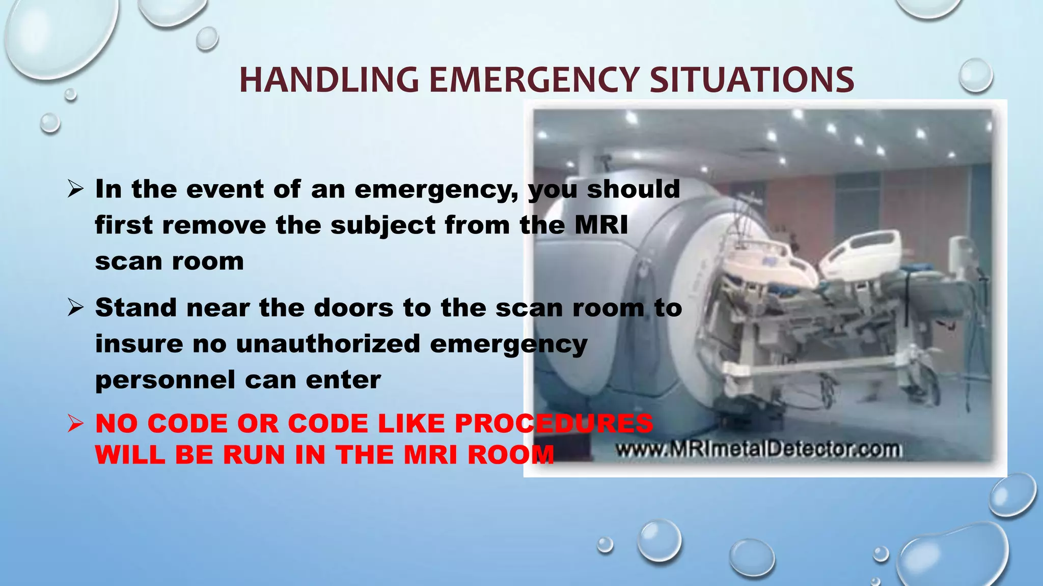 MRI Safety Basics | PPTX