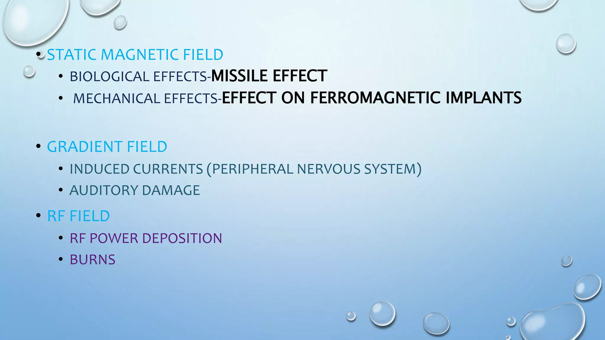 MRI Safety Basics | PPTX