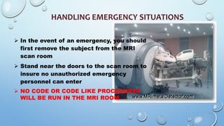 MRI Safety Basics | PPTX