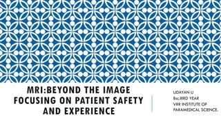 mri safety ppt radiology and imaging technology | PPTX