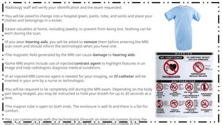 mri safety ppt radiology and imaging technology | PPTX