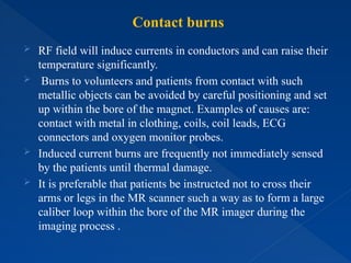 mri safety basic knowledge about mr environment, safety measures | PPTX