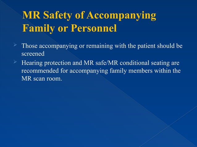 mri safety basic knowledge about mr environment, safety measures | PPT