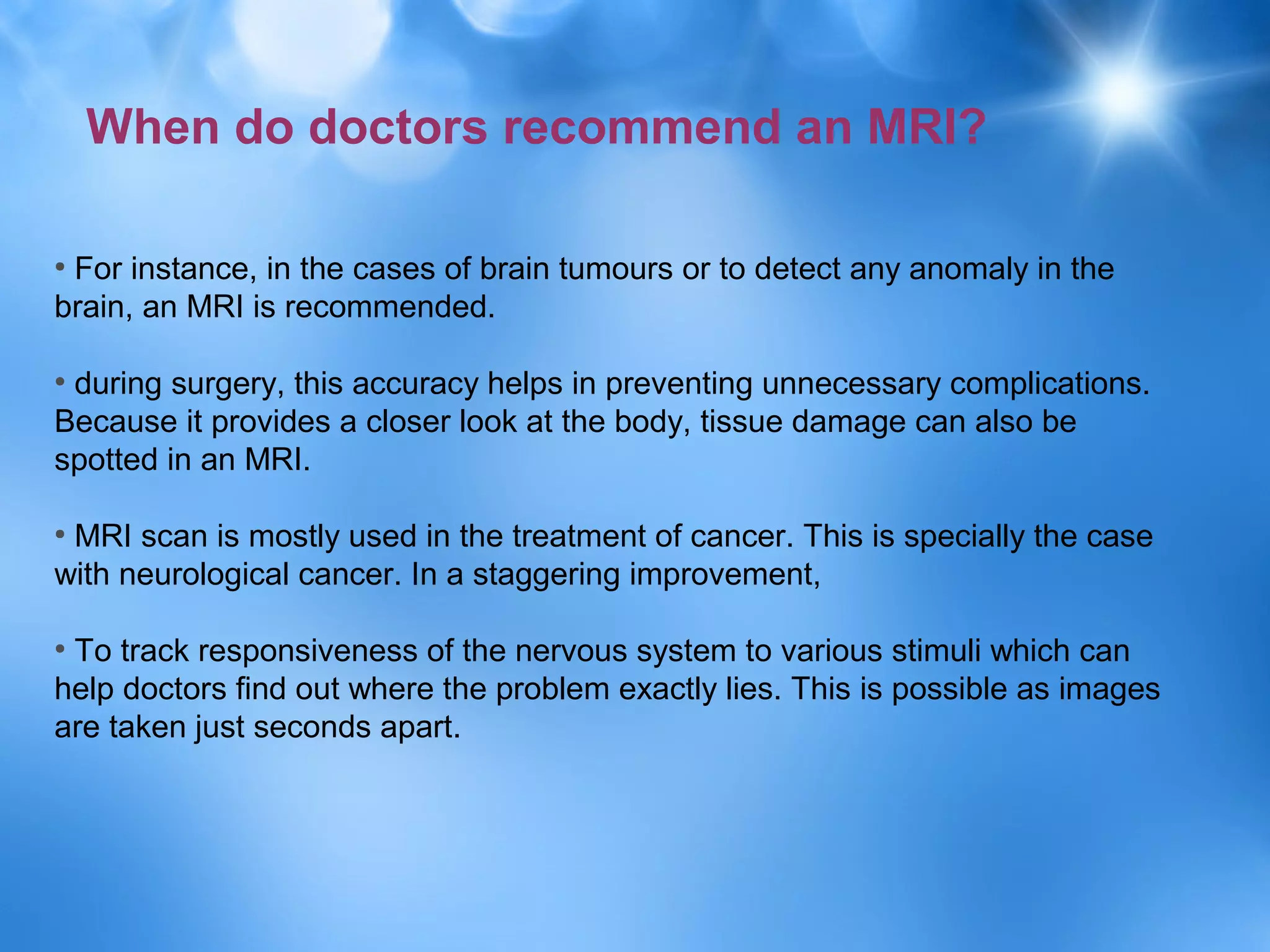 MRI SCAN ppt | ODP