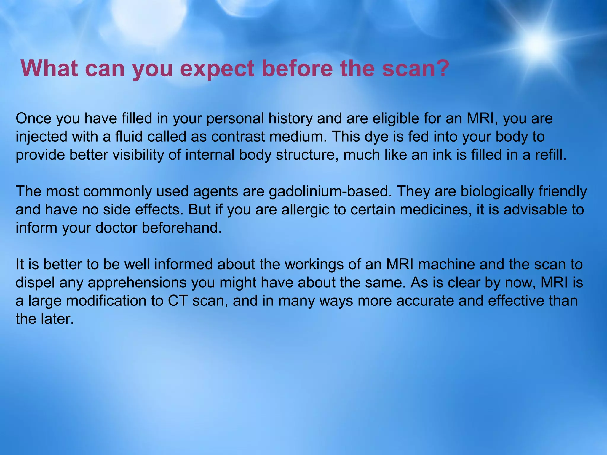 MRI SCAN ppt | PPT