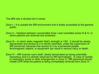 MRI screening procedures | PPT