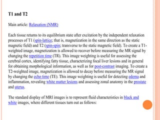 Mri sequences | PPTX