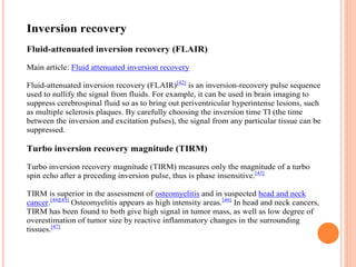 Mri sequences | PPTX
