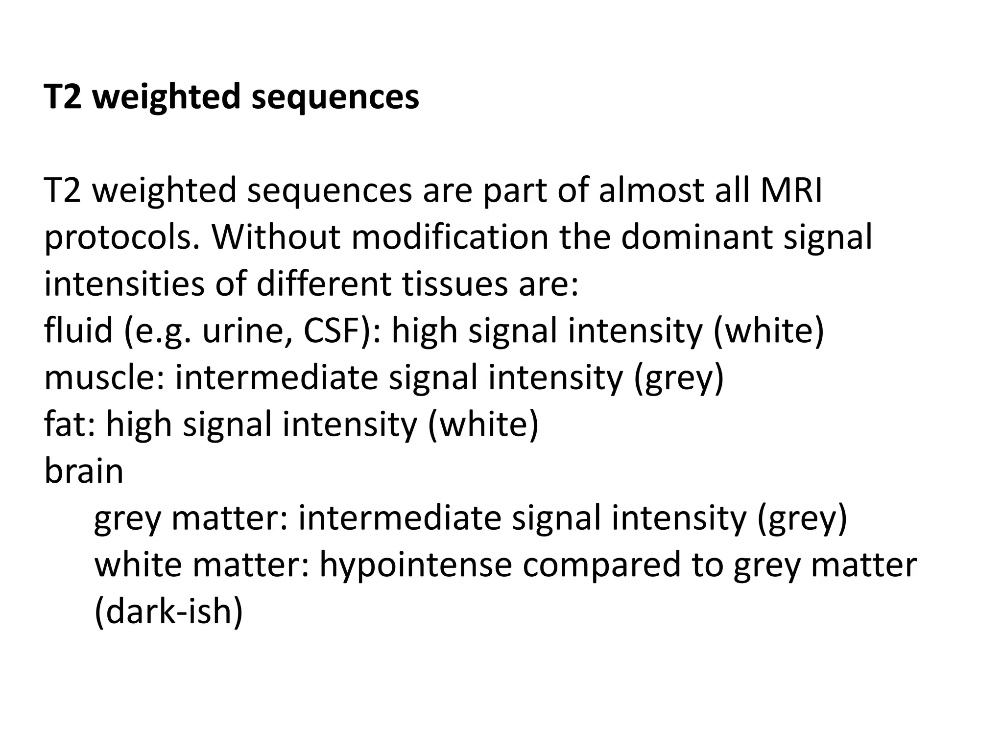 MRI Basic Principle, MRI Sequences, RF and Gradient Pulse: Significance ...