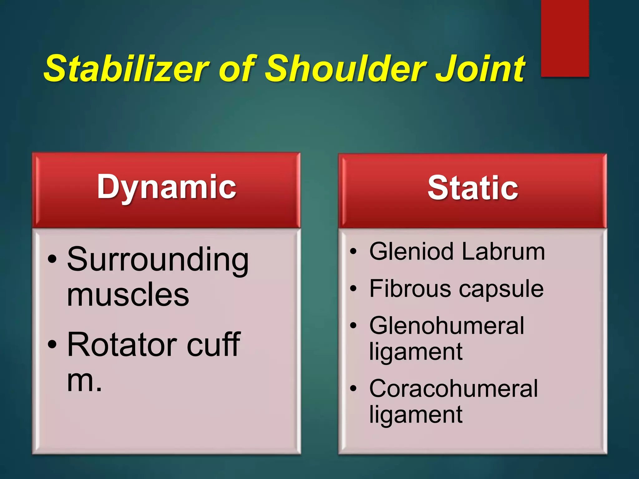 MRI of the shoulder | PPTX