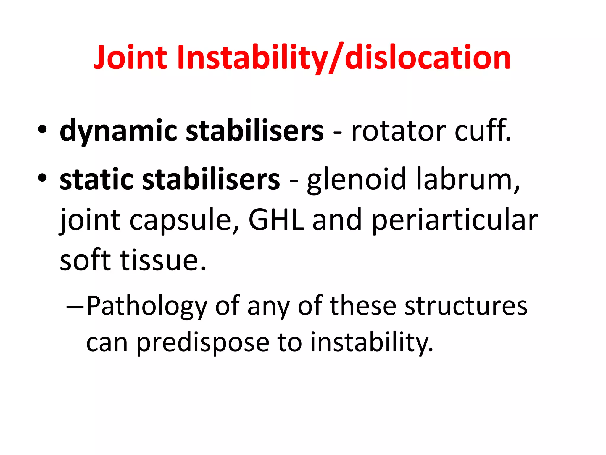 Mri shoulder joint with common pathologies | PPTX