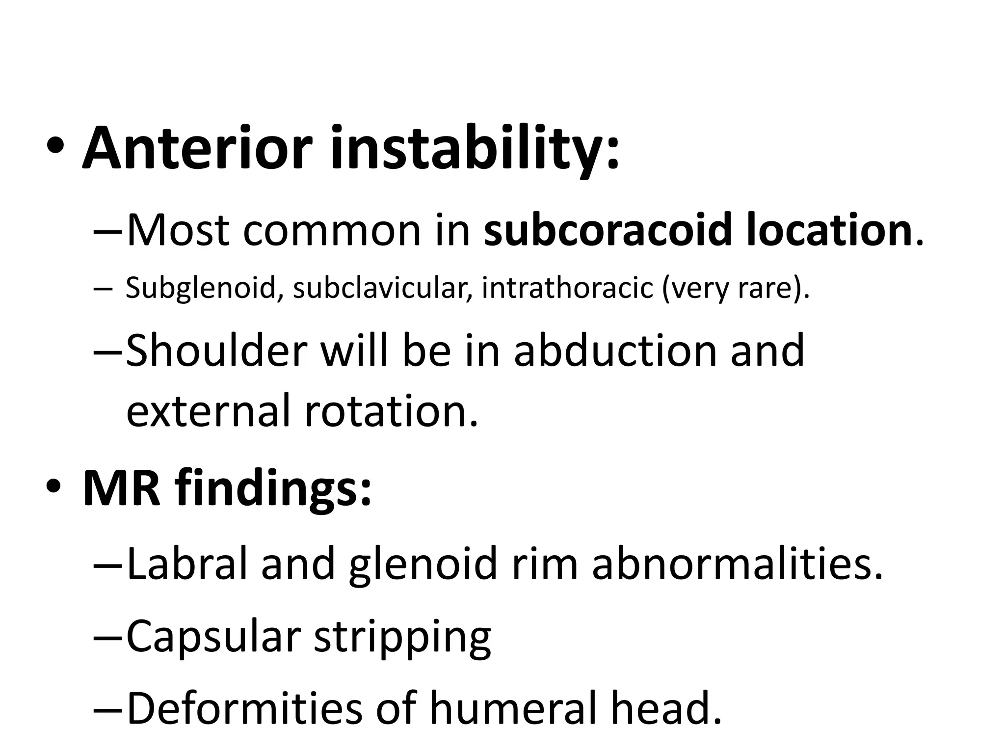 Mri shoulder joint with common pathologies | PPTX