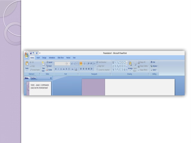 MRITUNJAY KUMAR presentation on basic commands used in MS PowerPoint | PPTX | Operating Systems ...