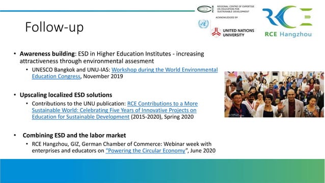 Summary on the 12th Asia-Pacific RCE Regional Meeting | PPTX | Business ...