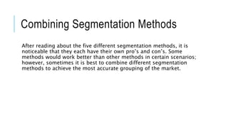 MRK 2100 - Req. 2.2 Segmentation Methods.pptx