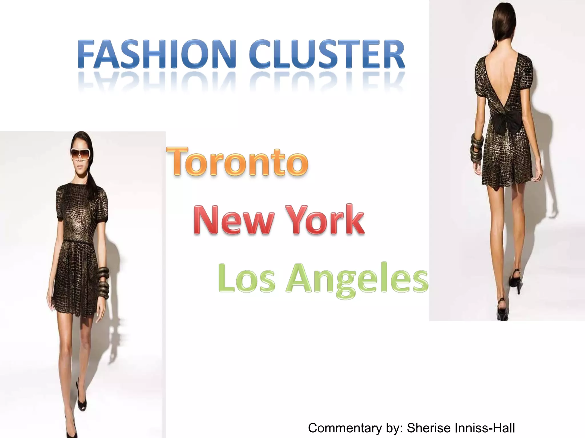 MRK625 Fashion Cluster Slideshow | PPT