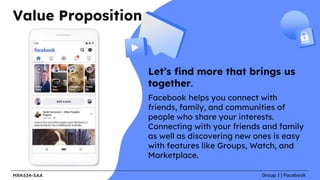 Social Media Presentation- Facebook | PPTX
