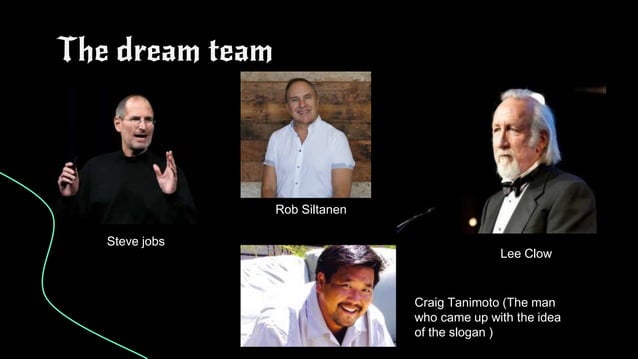 MRK 634PPT.pptx that describes Apple's iconic 1997 campaign. | PPTX